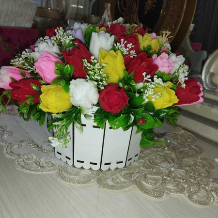 Lily flower (буйуртмага соундан гул йасимиз
