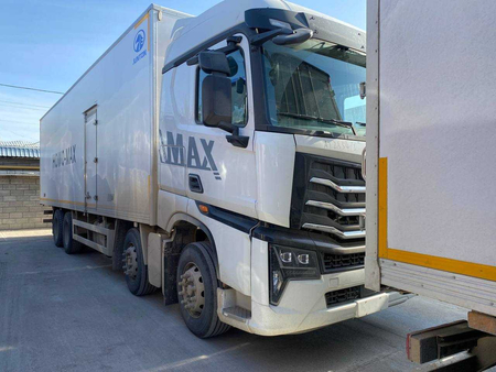 Автофургон Howo-Max 480 8x4 
(9,6 м / пневмоподвеска)