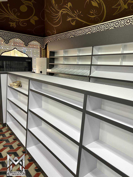 Magazinlar uchun Prilavka, stelaj, vitrinalarni zakazga tayyorlaiymiz!