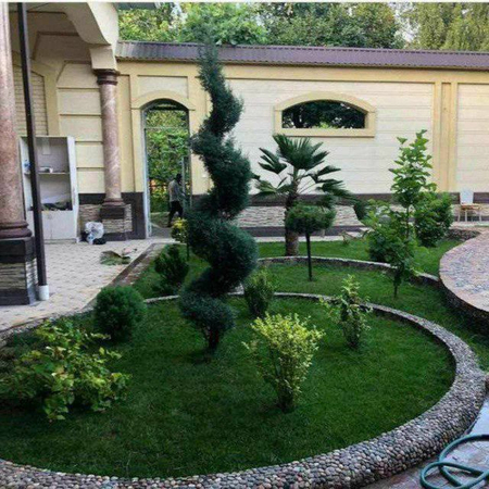Gazon ekish gul arch lanshaf dizayn qilish xizmat