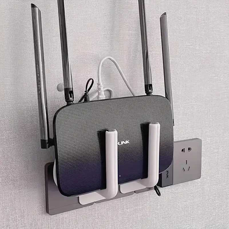 Современный пластиковый держатель для WiFi роутер