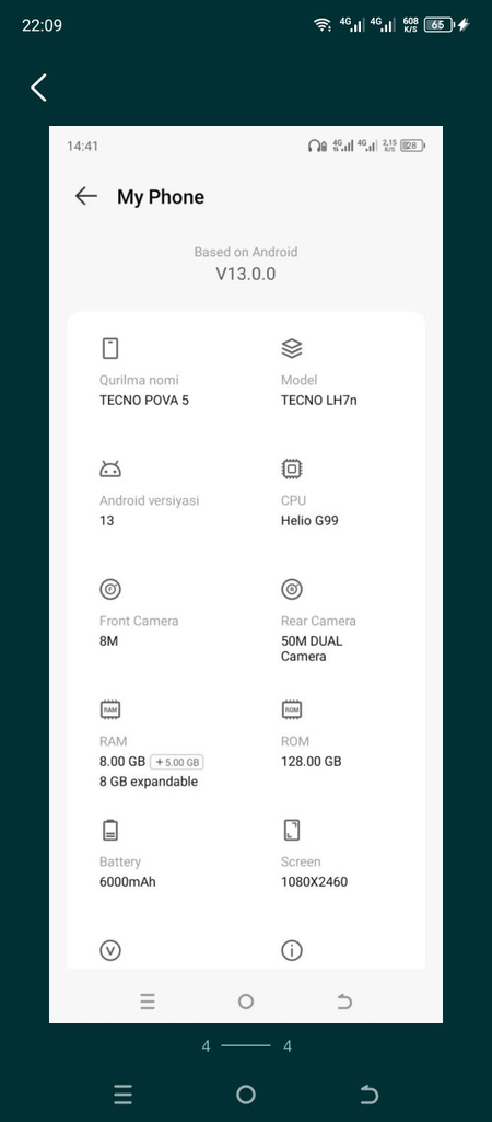 Tecto parvo 5 8+8