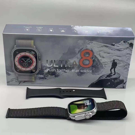 Смарт часы Watch Ultra 8, 49 мм + 32гб компютерная флешка в подарок