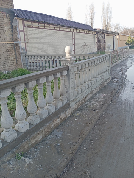Рим балясинолари урнатамиз