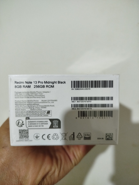 Redmi note 13 pro 8/256