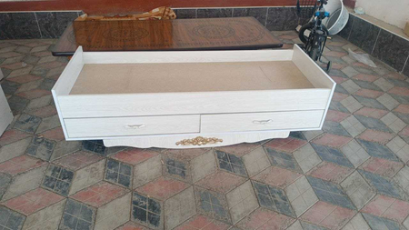 Детская манеж, детская кровать, тумба
