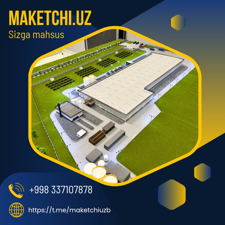 Maket va maket praektlash. Arxitektura xizmati. 3d model xizmati