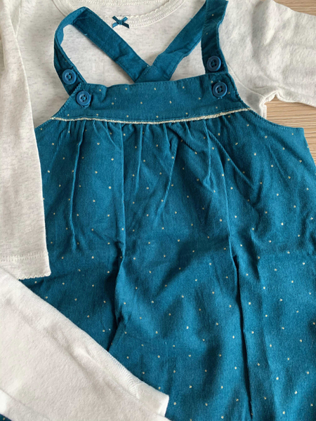 Вельветовый сарафан carters