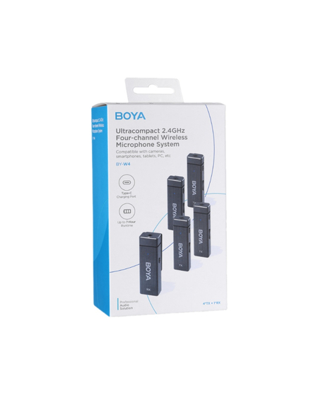 Boya BY-W4 УНИВЕРСАЛЬНЫЙ микрофон  | четырехканальный микрофон