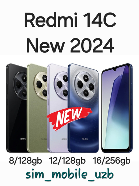 Redmi 14C 2024 New Super Skidka+Garantiya+Dastavka