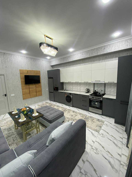 ЖК: Riyozi Residence 2х комнатная с евроремонтом 65м2. Яшнабад