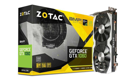 Видеокарта Zotac 1060  6 Gb