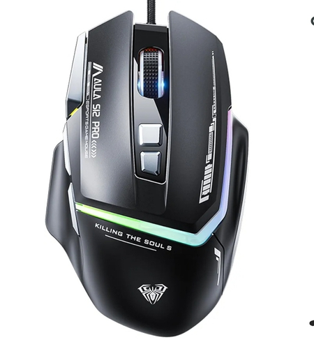 AULA S12Pro Wired Gaming Mouse