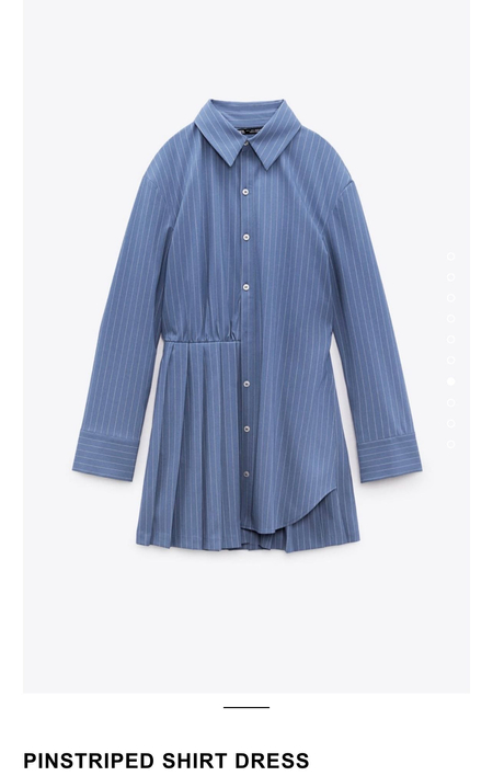 Платье рубашка ZARA размер М