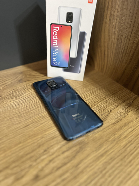Redmi note 9 pro 6/64 korobka bor