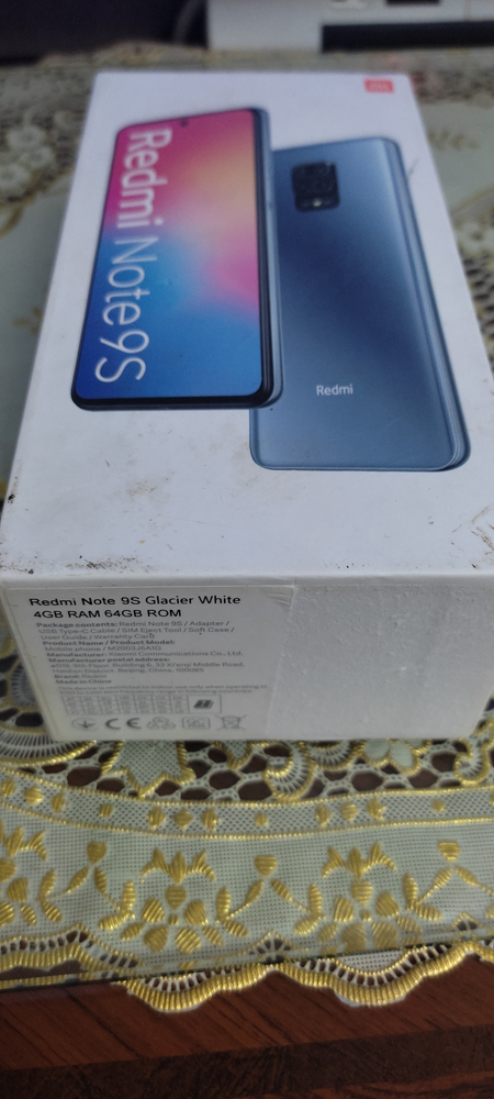 Redmi 9 s пустая коробка,бош коробка
