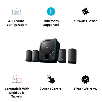 Sony колонки 4.1 sa d40