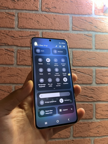 Samsung S21 5g joyi 256 kareyski bu abmen qlnadi