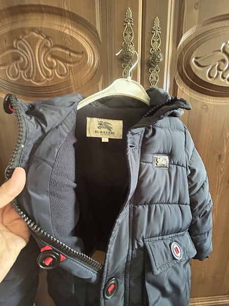 продам зимнюю очень теплую двойку BURBERRY