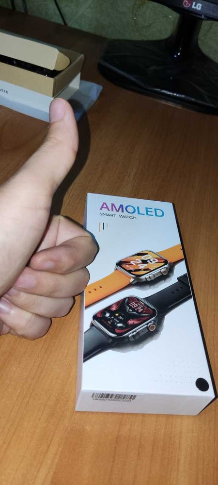 Новинка ! HK95-умные часы Ultra AMOLED-дисплей