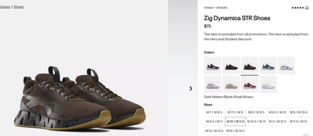 Продаю кросовки Reebok zig dinamica