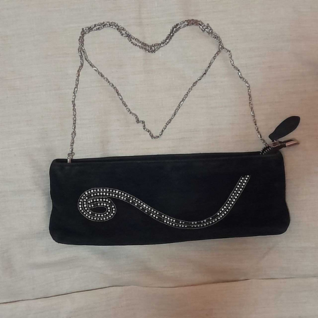 Alexander McQueen клатч с кристаллами Сваровски