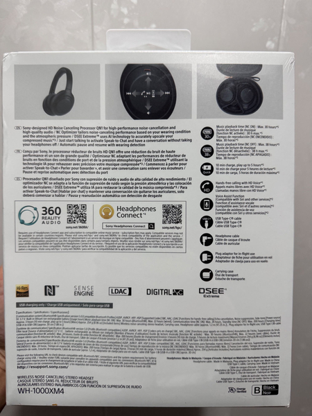 Sony WH-1000XM4 Новый. Made in Malaysia.\\nВ запечатанном упаковке.