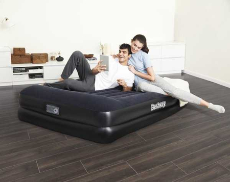 Надувная кровать Intex 67403 Pillow Rest Raised Bed 203х152 см