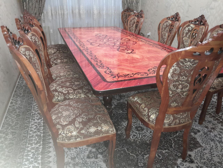 12 тали стол стул сотилади