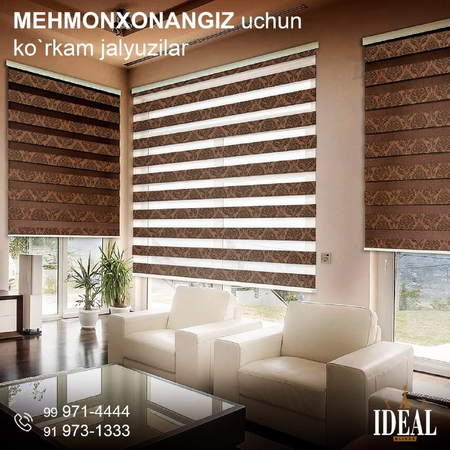 Жалюзи Jalyuzi IDEAL BLINDS tezkor