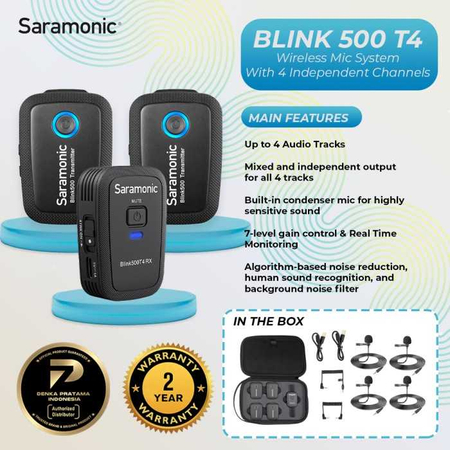 Saramonic Bilnk500T4
