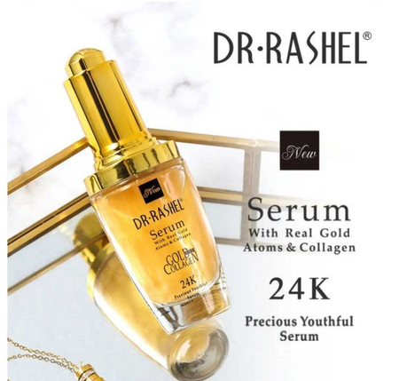 Gold Serum yuz uchun ajoyim mahsulot