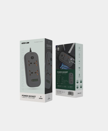 Удлинитель c USB и Type-c портами