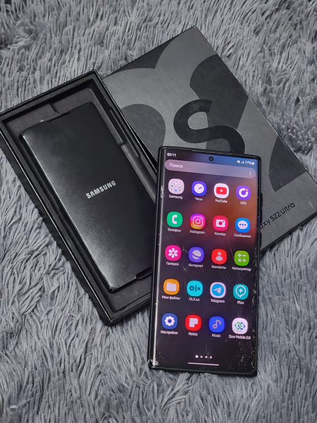 Samsung S22 Ultra Duos Vetnam Original 12/256 gb black