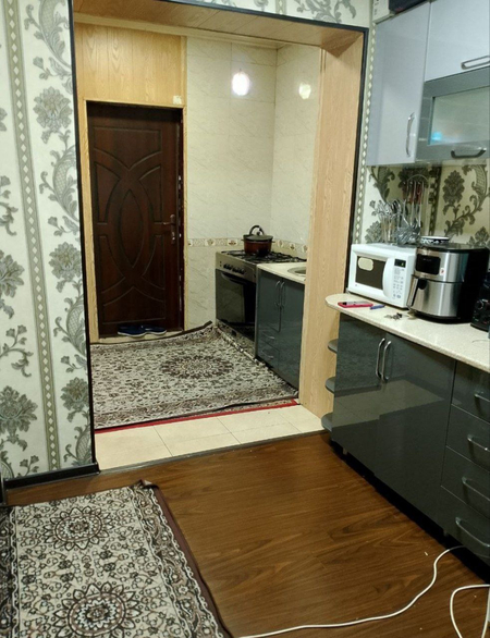 Продажа 2 хона 1 етаж 4 етажл 
Кора камиш 2/4
Ориентир туркустон тойхо