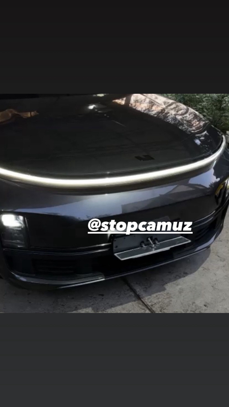 Окидные рамки на L9 Tesla Equinox Jentra откидной подномер радар