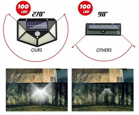Smart led chiroq /Quyosh nuridan quvvat oladi yomg‘irga chidamli