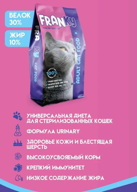 Сухой корм для кошек и собак