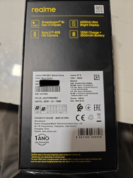 Realme GT6 igraviy telefon holati yengi .Bolib tolashgayam qib beramiz