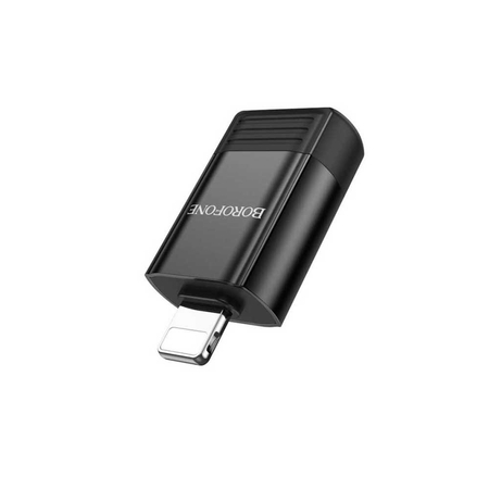 Адаптер Borofone BV18 OTG Lightning - USB 2.0 черный