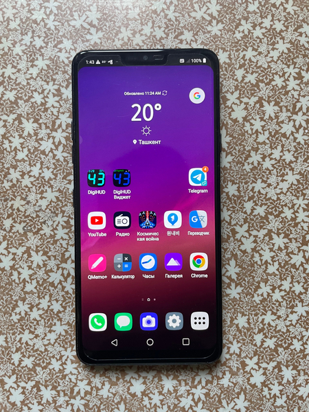 LG G7 64Gb black