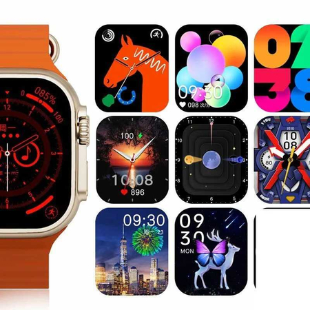 Премиум качество! Смарт часы/Smart watch X9 ULTRA, умные часы, Orange
