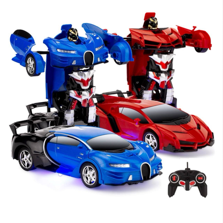 Набор из двух радиоуправляемых машин BCP Transforming Robot Car