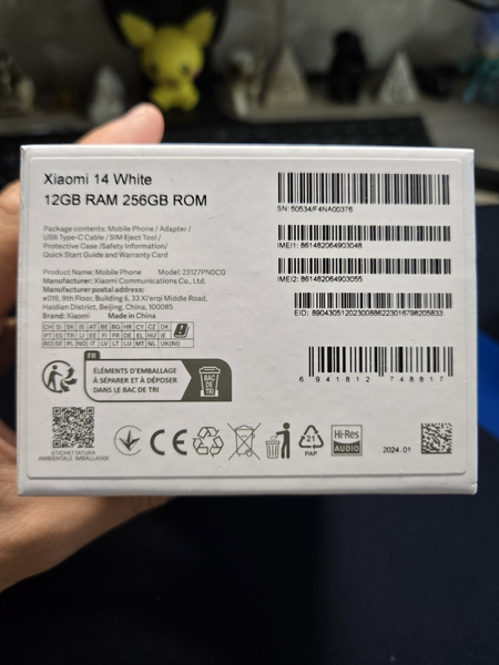 Продам аппарат марки Xiaomi Mi 14 12\256 White global