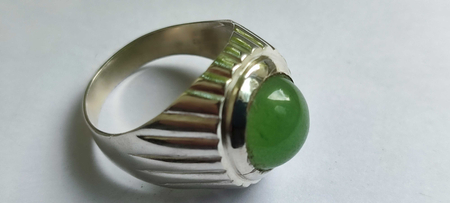 Серебряное кольцо мужское, разм.20