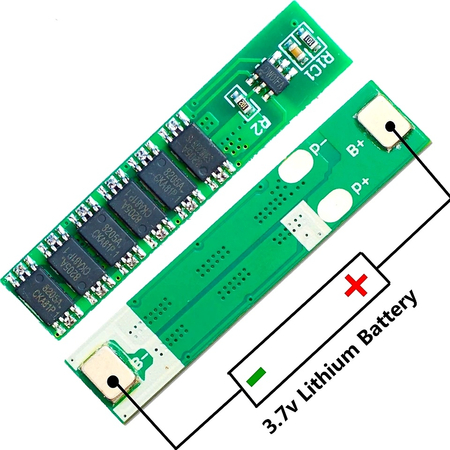 Модуль BMS 1S. 15A. 3,7 V. Li-Ion