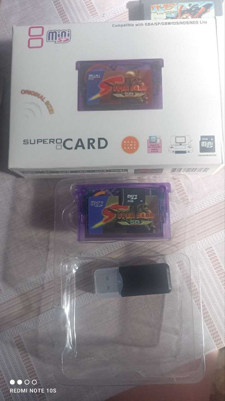 Flash картридж game boy advance