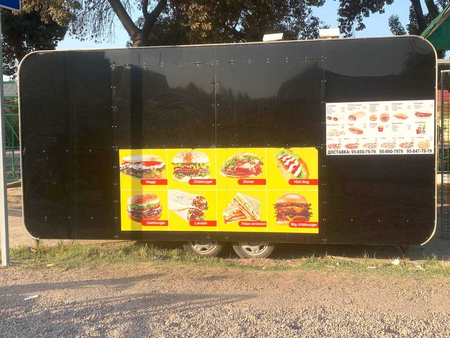 Fast food biznesi uchun tayyor food truck jixozlari bilan sotiladi