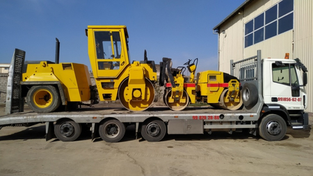Каток грунтовый вес 15-22тн. Ударная сила 35-40тн