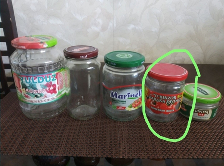 Банки разные закручивающиеся